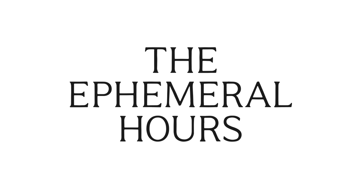 About Us – The Ephemeral Hours